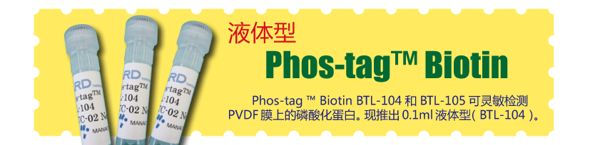 Phos-tag分离磷酸化蛋白新方法