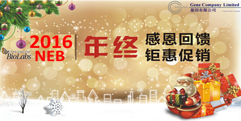 2016NEB年终感恩回馈，钜惠促销！